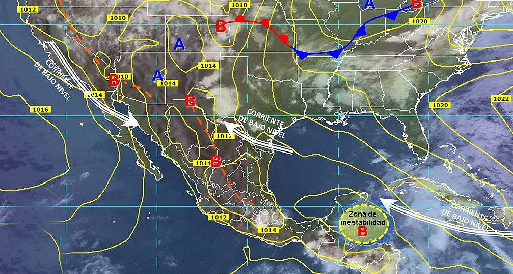 Pronóstico Del Clima En México Para Miércoles 23 De Mayo Del 2018 E